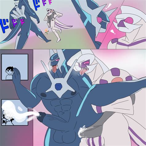 Post Dialga Goddesskusiwolf Palkia Porkyman