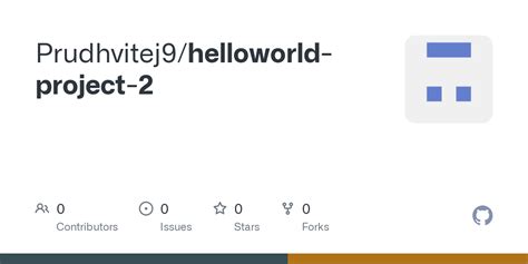 Github Prudhvitej9helloworld Project 2