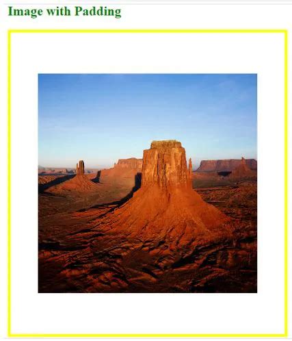Introduction To HTML Image Padding The Advansity Portal For Everyone Affinity Till Infinity