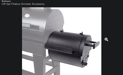 Looking For This Brinkmann Offset Firebox Accessory For My Dual Chamber