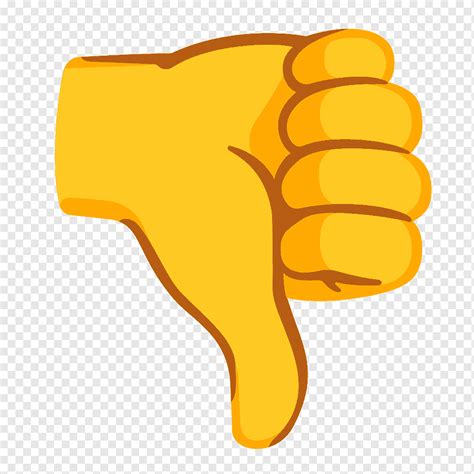 Thumbs Down Emoji Png Pngwing