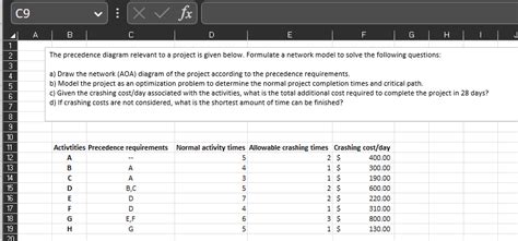 Solved Please Solve In Excel And Show Formulasthis Is All Chegg Com