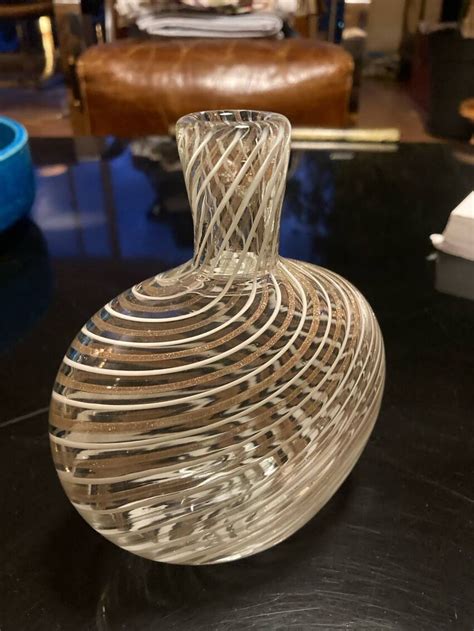 Vase En Verre Filigrane Selency