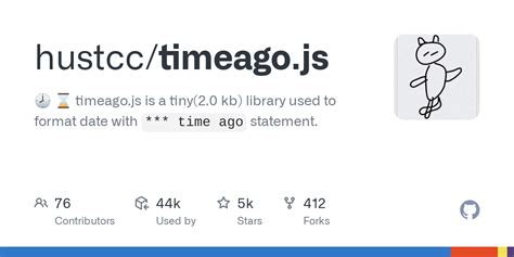 github hustcc timeago js clock8 timeago js is a tiny 2 0 kb library used to format date