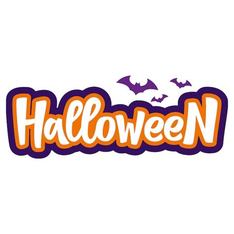 Хэллоуин нарисованные вручную векторные надписи уникальный шрифт уникальный элемент дизайна для