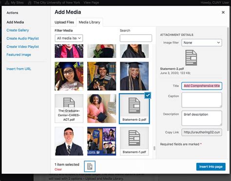 Text Box Element The City University Of New York