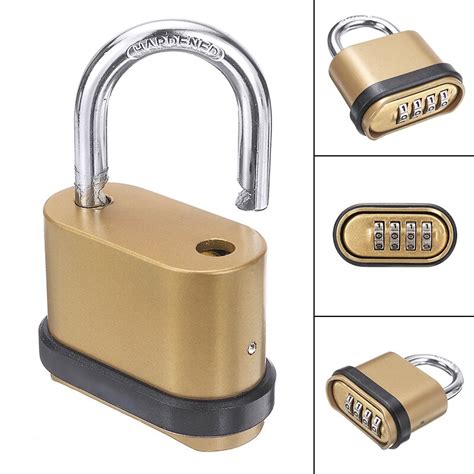 Weatherproof Security Four Digit Number Code Passw Vicedeal