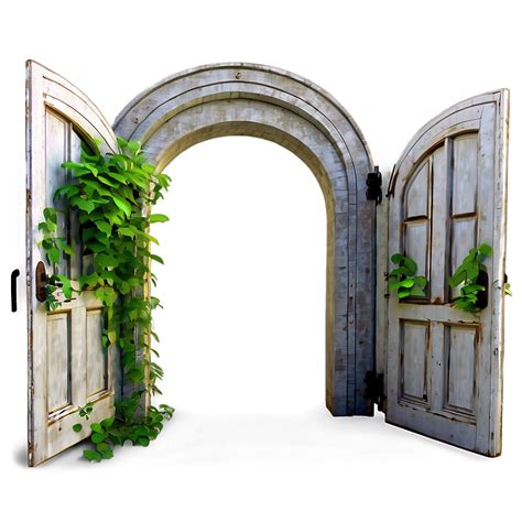 Download Open Door In Nature Setting Png Oit