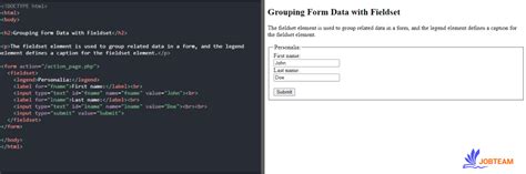 تگ یا عناصر قابل استفاده در فرم در html form elements
