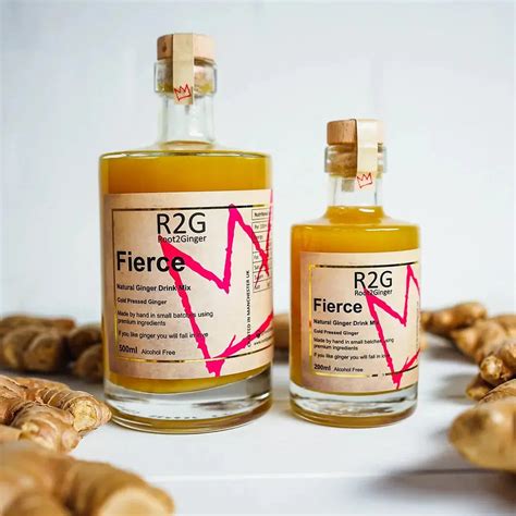 R2g Fierce Natural Ginger Drink For Wellness Root2ginger