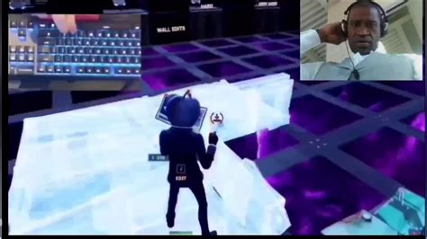 George Floyd Is The Fastest Editor In Fortnite With Facecam Gta 🚔