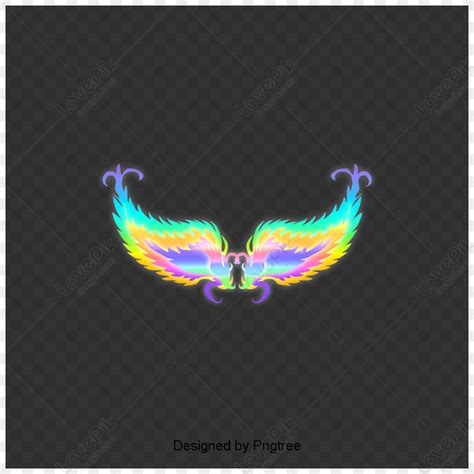 만화 일러스트 환상 경도 천사 날개 장식 원소간단한귀엽다 Png 일러스트 무료 다운로드 Lovepik