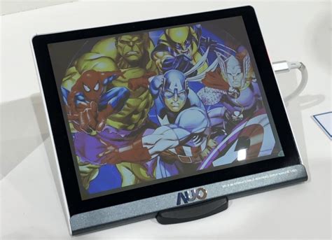 Au Optronics Positions Its 79 Inch Chlcd Display As An Alternative To Color E Ink Liliputing
