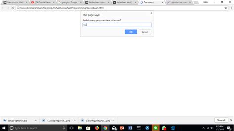 perbedaan console log alert dan prompt by fatah ghani medium