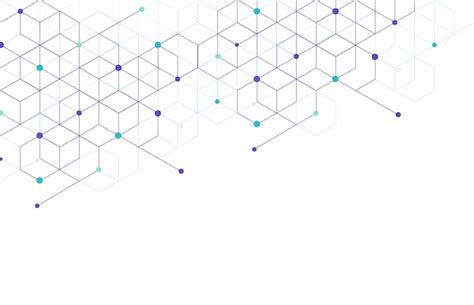 premium vector abstract geometric boxes pattern dot line connection
