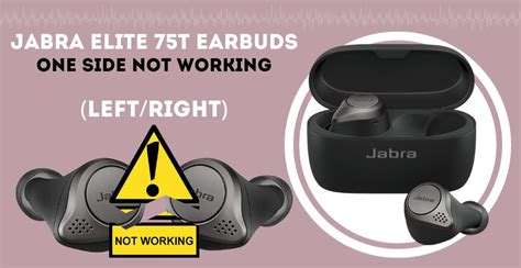 Fix For Jabra Earbuds One Side Not Working Quick Solutions Tpa10 Com