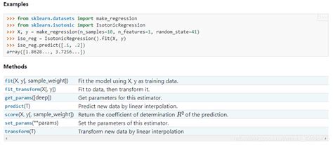 isotonic regression 保序回归 isotonicregression csdn博客
