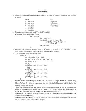 Assignment DSA Question Assignment Implement A Stack Using A