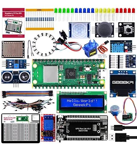 Kit Definitivo De Geeekpi Raspberry Pi Pico W Con Raspberry Meses Sin Interés
