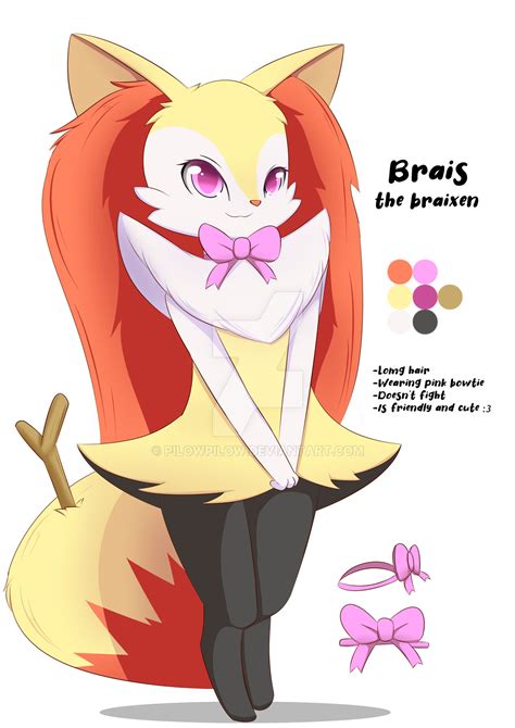 Brais The Braixen By Pilowpilow On Deviantart