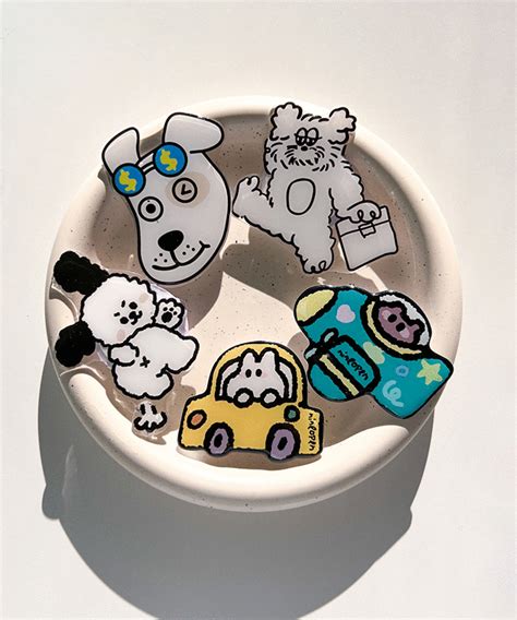 강아지 캐릭터 맥세이프스마트톡 에이블리