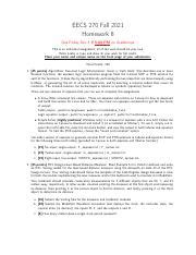 HW8 Pdf EECS 270 Fall 2021 Homework 8 Due Friday Dec 3 5 00 PM On Gradescope This Is An