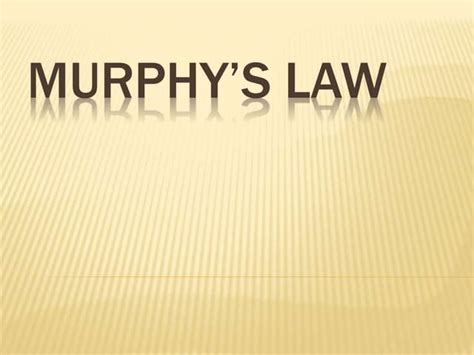 Understanding Conditional 0 And 1 By Using Murphys Lawspptx