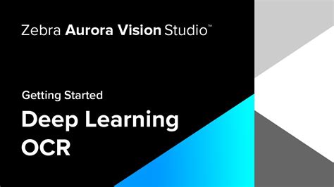 getting started deep learning ocr zebra youtube