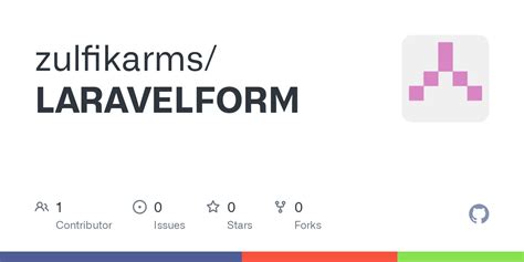 GitHub Zulfikarms LARAVELFORM