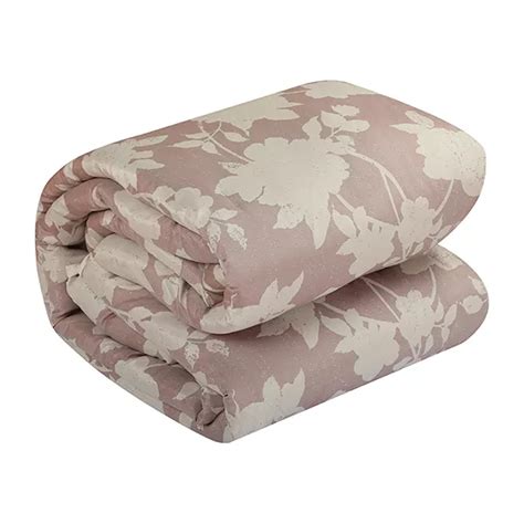 Stratford Park Talia 5 Pc Midweight Comforter Set Color Blush Jcpenney