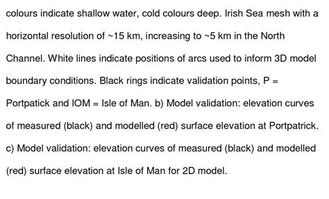 2 a mesh and bathymetry used to define 2d model warm download