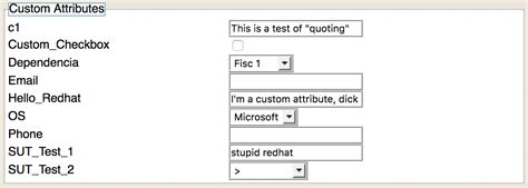 Custom Attribute Values Too Restricted · Issue 1016 · Opendcimopendcim · Github