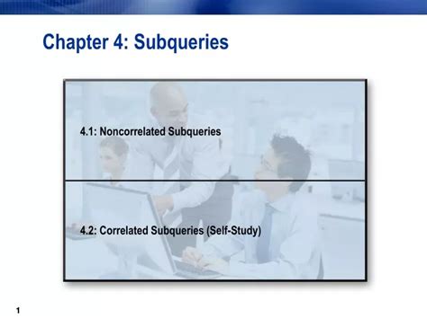 Ppt Mastering Subqueries In Sql Powerpoint Presentation Free