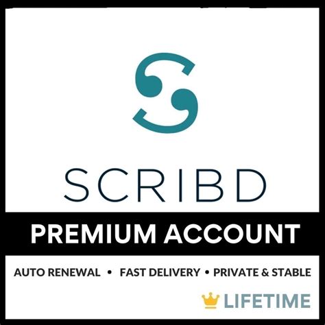 Scribd Lifetime Scribd Account Fast Delivery Unlock Document
