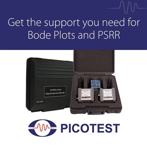 picotest on linkedin bode plot and power supply rejection ratio psrr