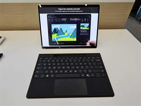 Hands On Microsofts Surface Pro Thankfully Gives Up On Lapability