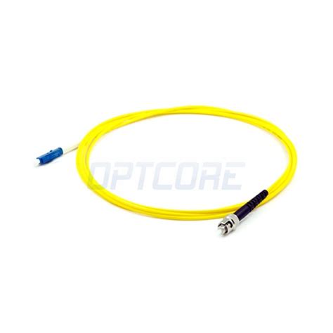 Lc St Os2 Singlemode Simplex Fiber Patch Cable