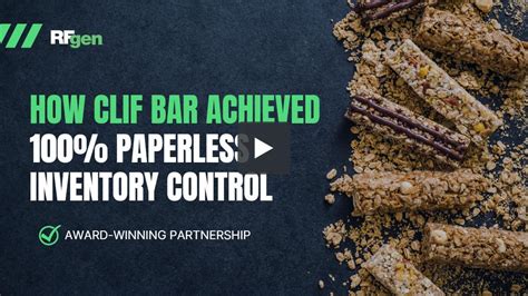 Rfgen Customer Success Story Clif Bar Mobile Inventory Solutions