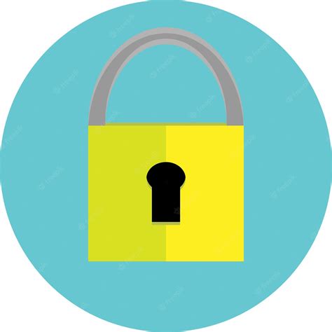 Premium Vector Padlock Icon Security Web Safe Protection Password And Internet System Privacy