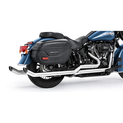 Freedom Performance Hd00938 25 Upswept True Dual Slash Exhaust For