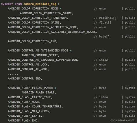 android camera的metadata camera中的metadata csdn博客