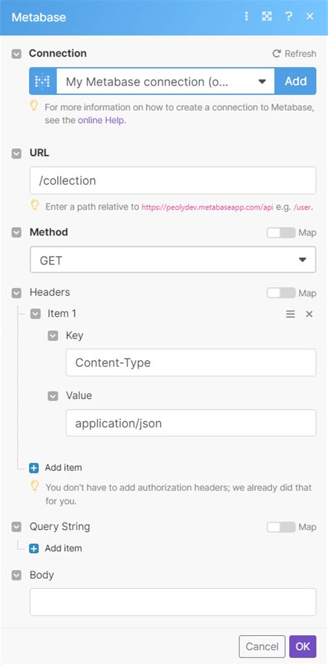 Metabase Ibexa Connect Documentation