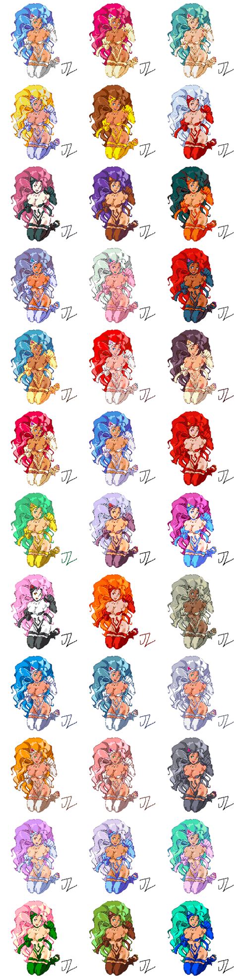 Flowery Tan Kinu Cvs2 Felicia Portrait Indexed By Hiro Teh Zilla On