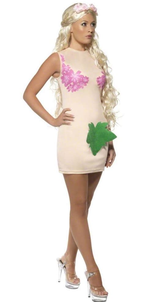 Eve Dress Adult Fancy Dress Costume By Smiffys 38342 Karnival Costumes
