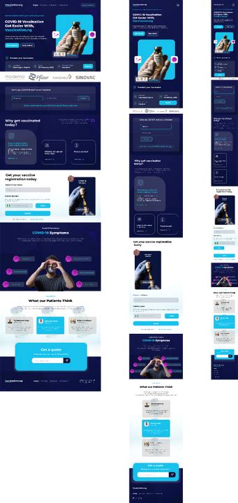 Responsive Landing Page Figma
