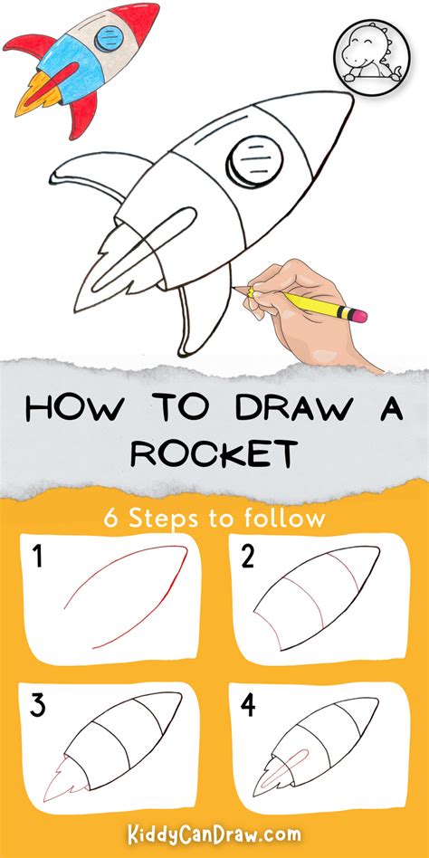 How To Draw A Cartoon Rocket A Step By Step Guide Artofit