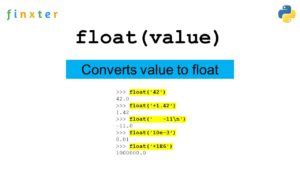 Python Float Function Be On The Right Side Of Change