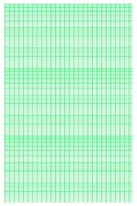 Semi Log Graph Paper Template Free Printable