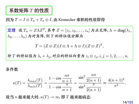 线性方程组的迭代解法
