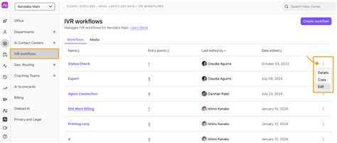 Ivr Workflows